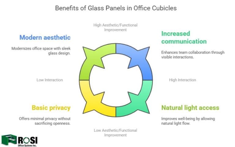 6 Reasons To Add Glass Panels To Your Office Cubicle Installation