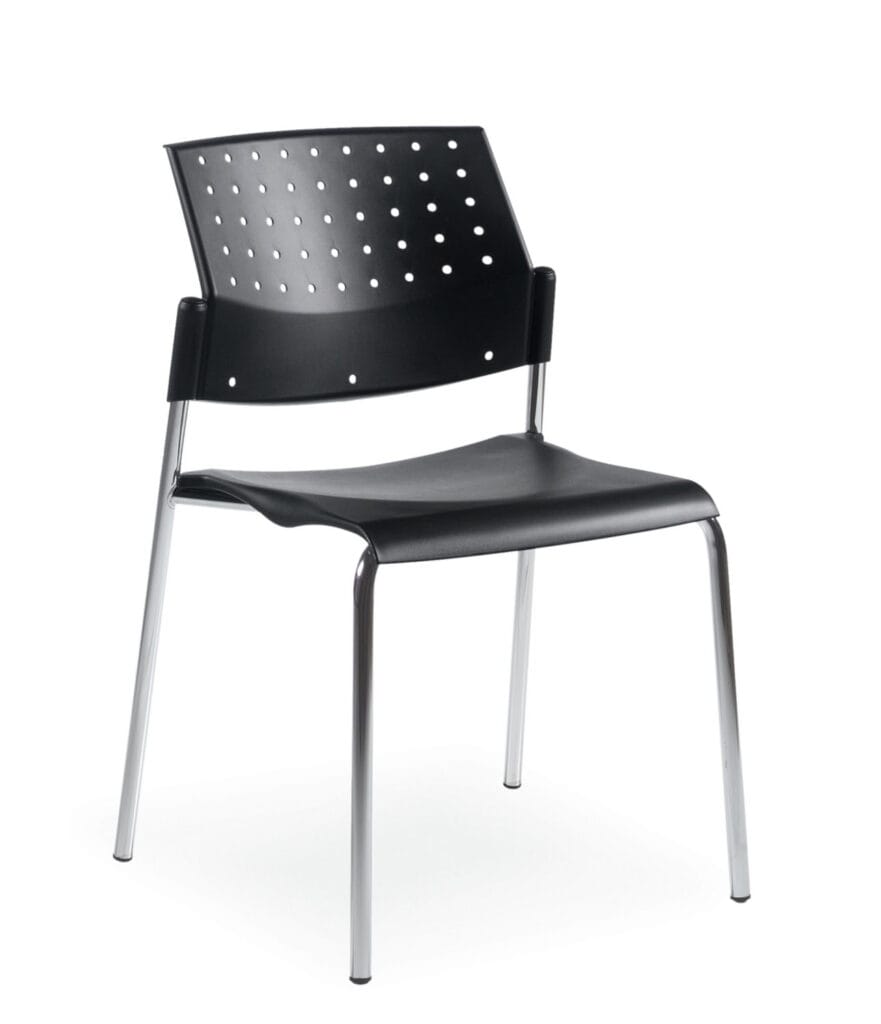 Global Sonic 6508 Armless Stacking Chair