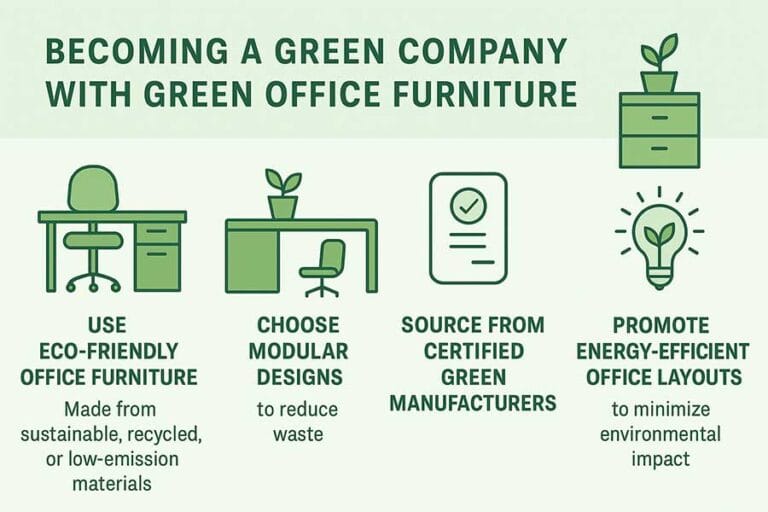 Becoming A "Green" Company with Green Office Furniture
