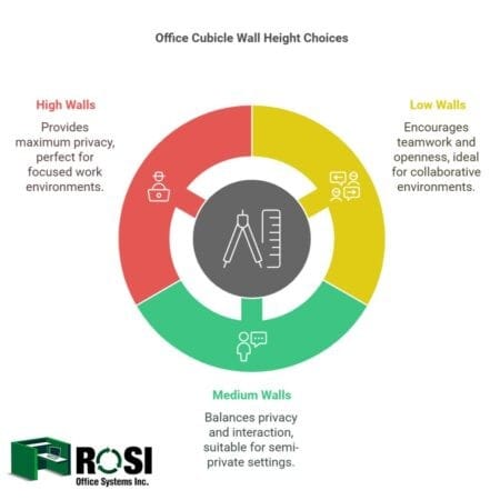 Selecting The Right Office Cubicle Wall Height