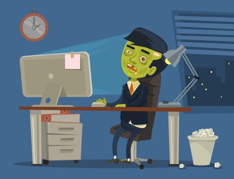 3 Easy Ways To Work When You Feel Like An Office Zombie
