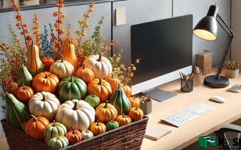 9 Easy Office Cubicle Decorating Tips for Autumn