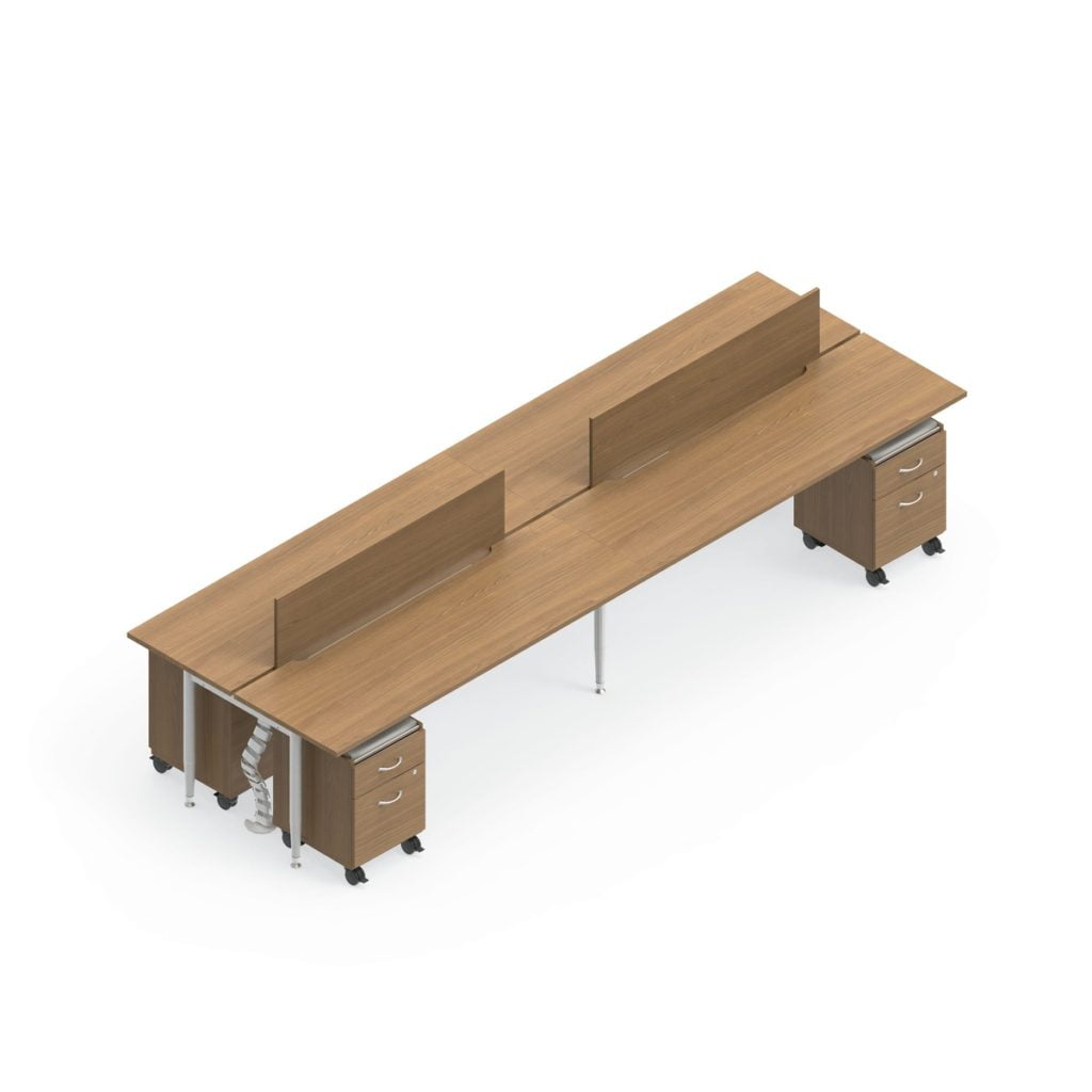 Home / Office Benching / SideBar / Global Sidebar 4-Person Modern ...