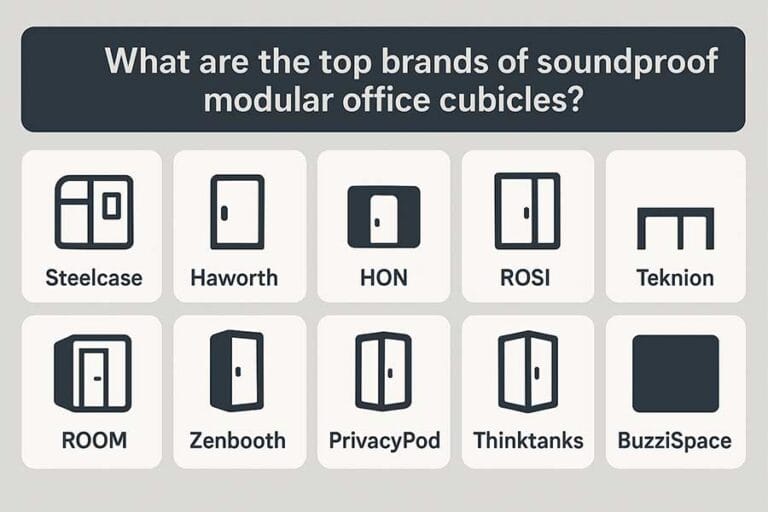Top 10 Brands for Soundproof Modular Office Cubicles [2025]