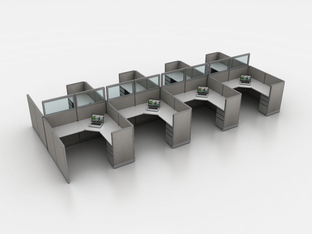 Home / Brand / ROSI Office Furniture Storefront / Benching / Glass ...